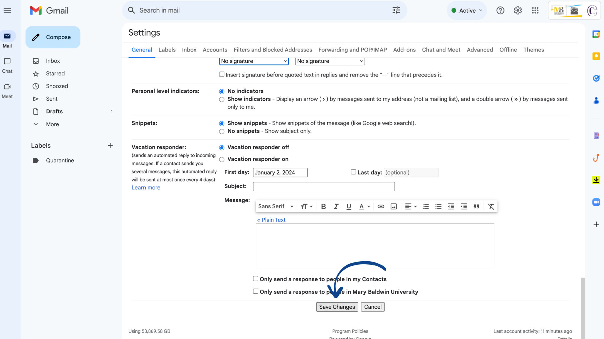 MBU Email Signatures — Mary Baldwin University