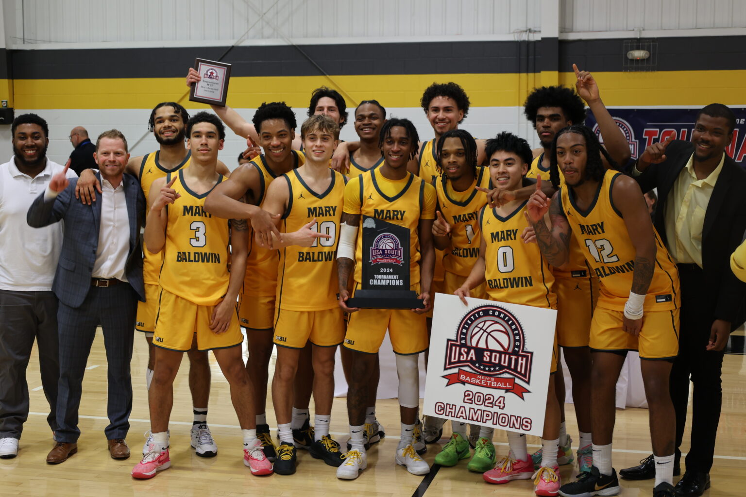 MBU Fighting Squirrels Win USA South Men’s Basketball Championship ...